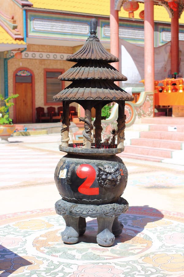 Chinese incense pot stock photo. Image of incense, chinese - 62237554