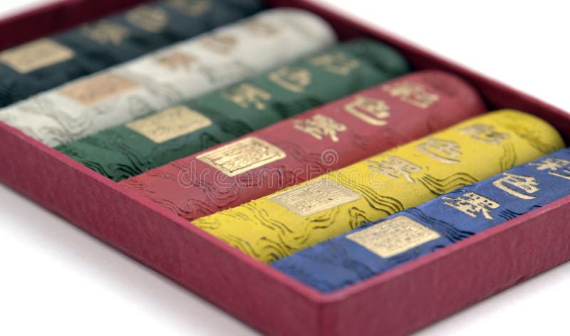 Chinese inksticks stock photo. Image of chinese, supplies - 21643038