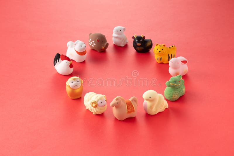 Chinese Japanese Zodiac Figurine. Stock Photo - Image of Chinese Japanese Zodiac Figurine. Stock Photo - Image of