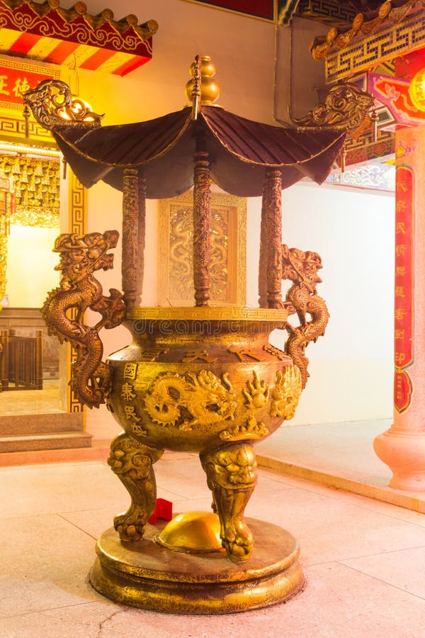 Chinese joss stick pot stock photo. Image of temple, culture - 51365476