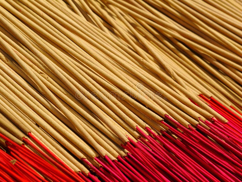 Chinese Joss sticks, A bunch of joss sticks in Chinese