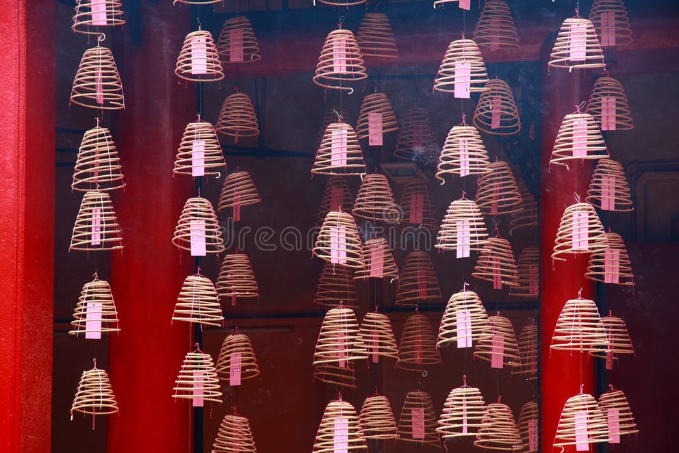 Chinese joss sticks stock photo. Image of burn, circular - 33339504