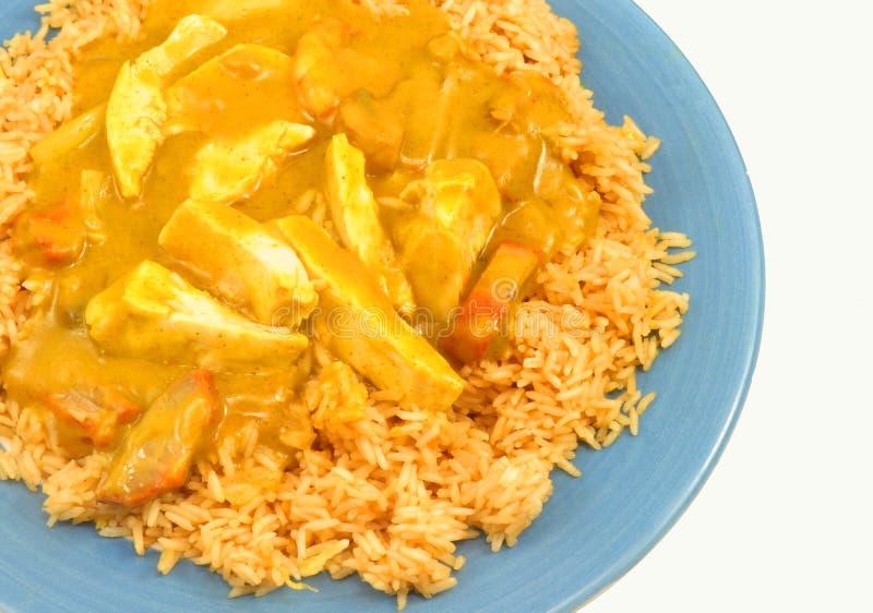 Chinese Kip Met Groenten En Rijst Stock Afbeelding - Image of oosters ...