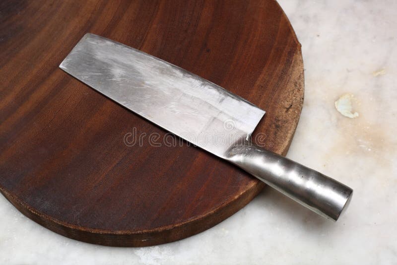 Chinese kitchen knife stock photo. Image of knife, chop - 11947468