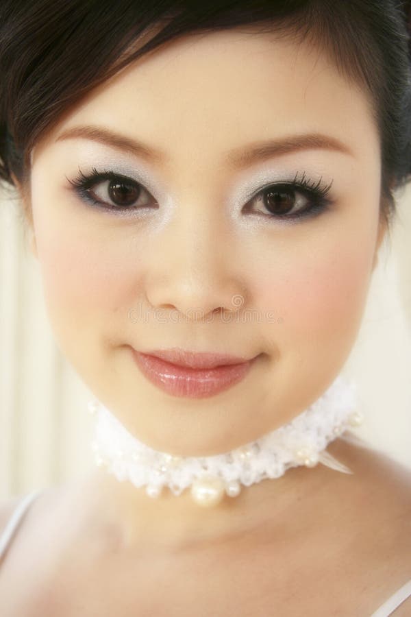 Chinese lady stock image. Image of asian, yellow, woman - 3750389
