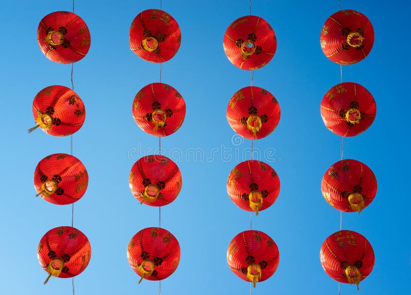 Chinese Lanterns stock photo. Image of asia, prosperous - 57006886