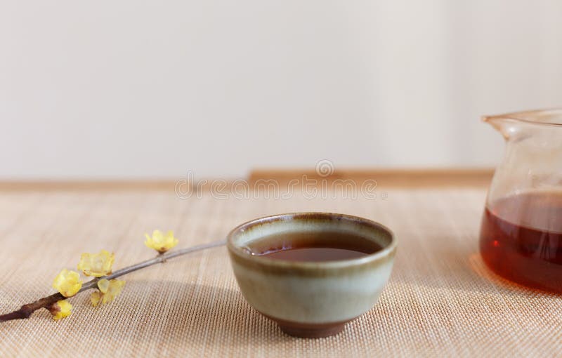 Chinese Li Drinking Tea Scene Stock Image - Image of chinese, scene ...