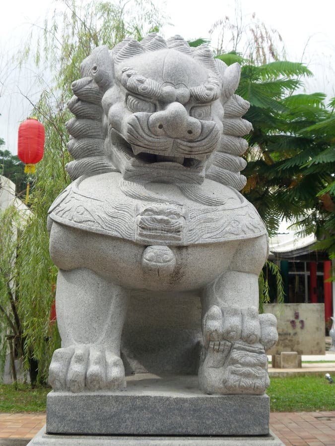 Chinese lion stock photo. Image of china, tourism, close - 44901742