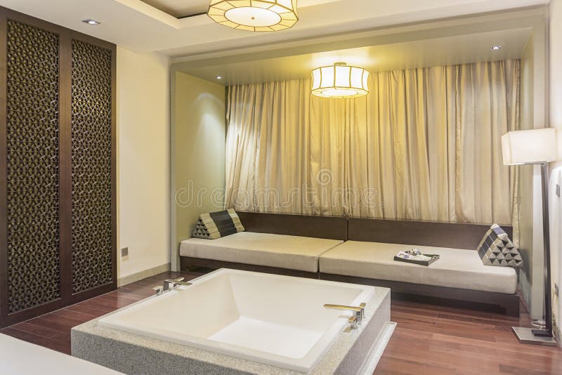 Chinese Living Room stock image. Image of interior, empty - 151461359