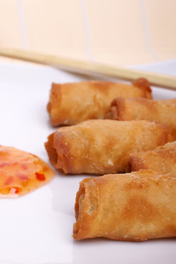 Chinese loempia stock afbeelding. Image of internationaal - 9003817