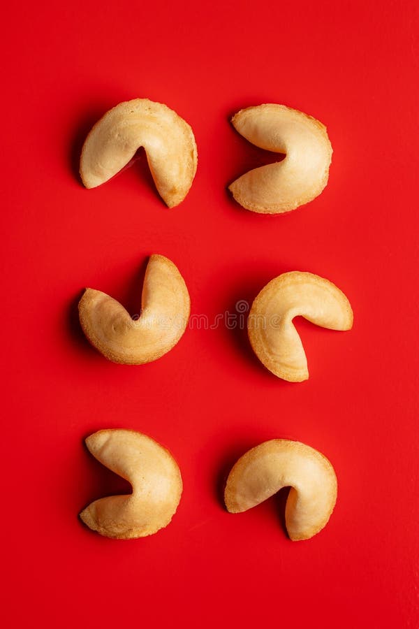Chinese Lucky Cookies. Fortune Cookies Stock Image - Image of lucky ...