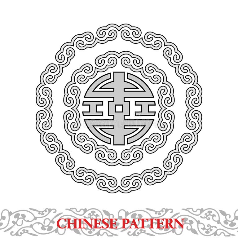Chinese Traditional Lucky Pattern Stock Illustrations – 9,673 Chinese ...