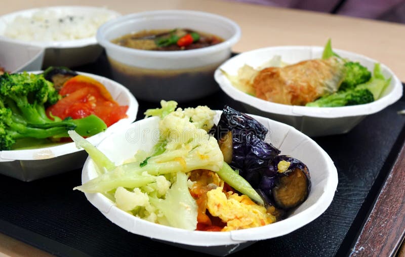 Chinese Lunch Set Menu stock photo. Image of tray, menu - 112715424