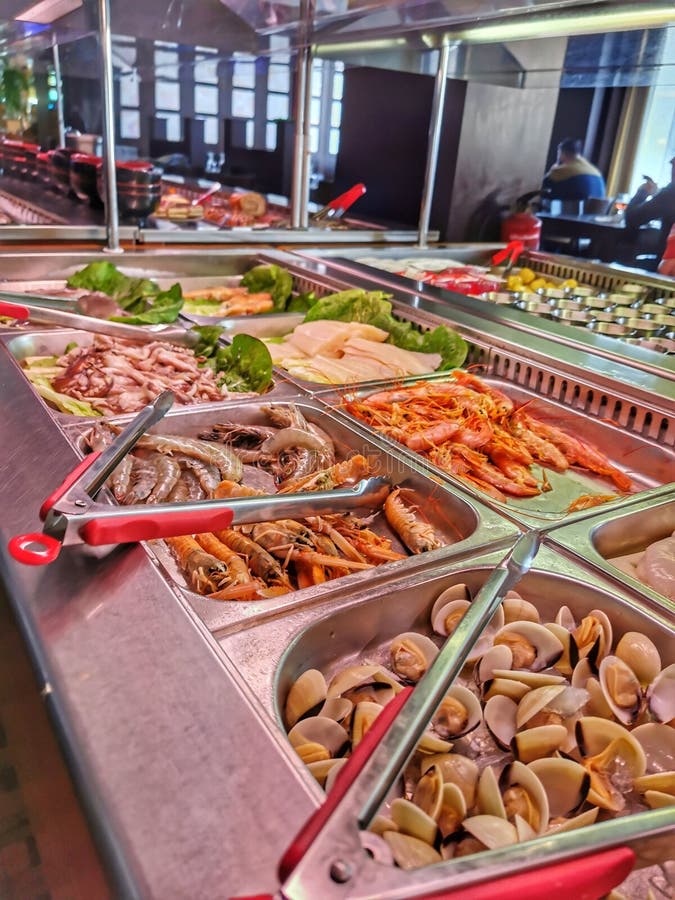 Chinese Buffet stock photo. Image of fresh, buffet, seafood - 169022874