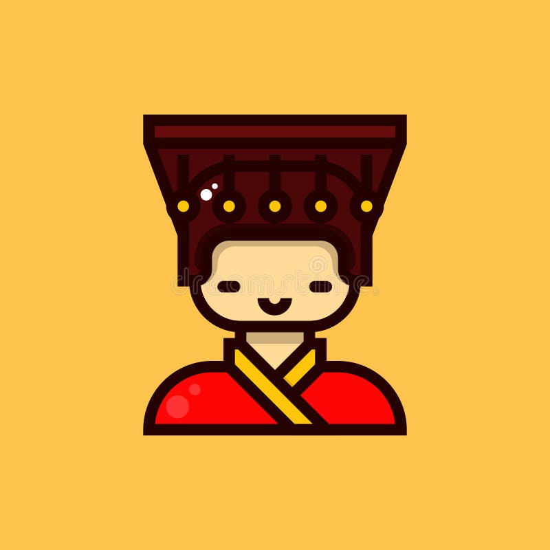 Chinese Emperor Cute Stock Illustrations – 135 Chinese Emperor Cute ...