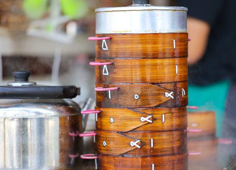 Chinese Manti is Cooked in a Mantle Stock Image - Image of tasty ...