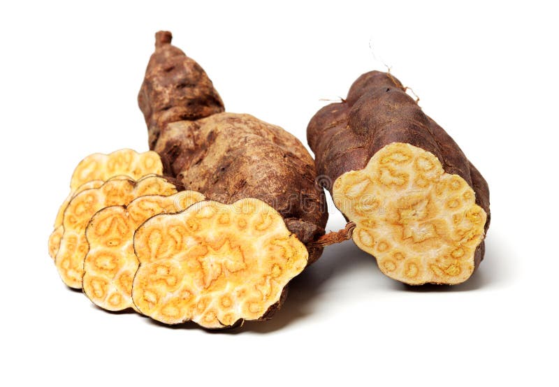 The Chinese Medicine Polygonum Multiflorum Stock Image - Image of ...