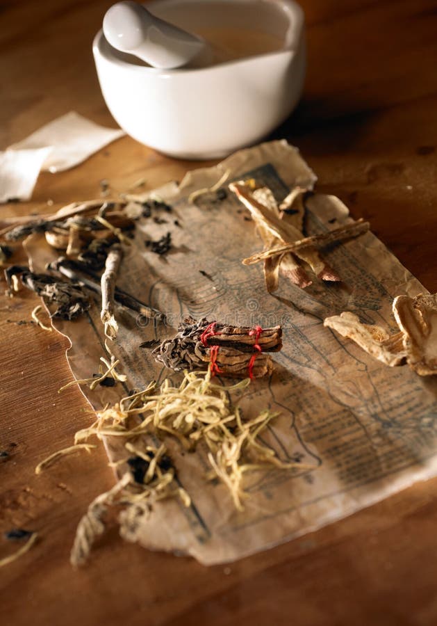 Chinese Medicine Prescription Stock Photo - Image of china, ancient ...