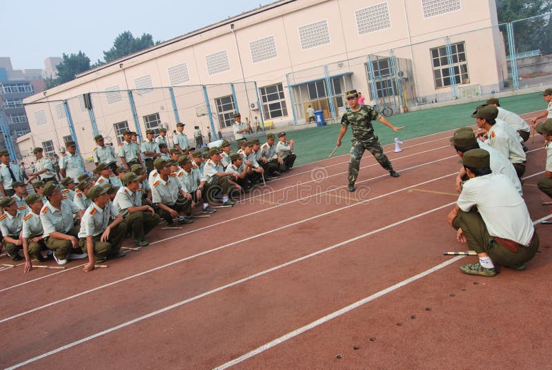 Chinese Military Training for Students 13 Editorial Image - Image of ...