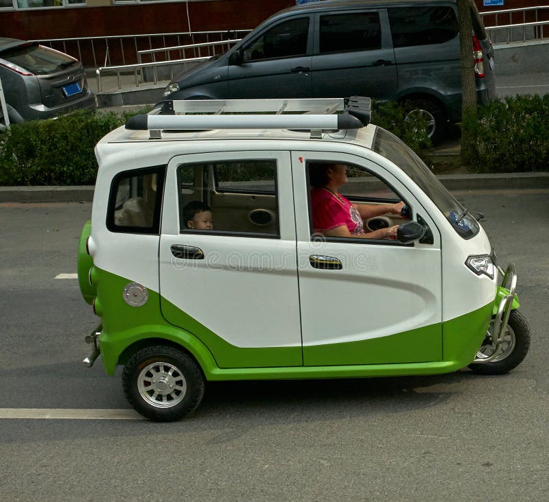 Chinese minicar editorial photo. Image of traffic, copyspace - 85545251