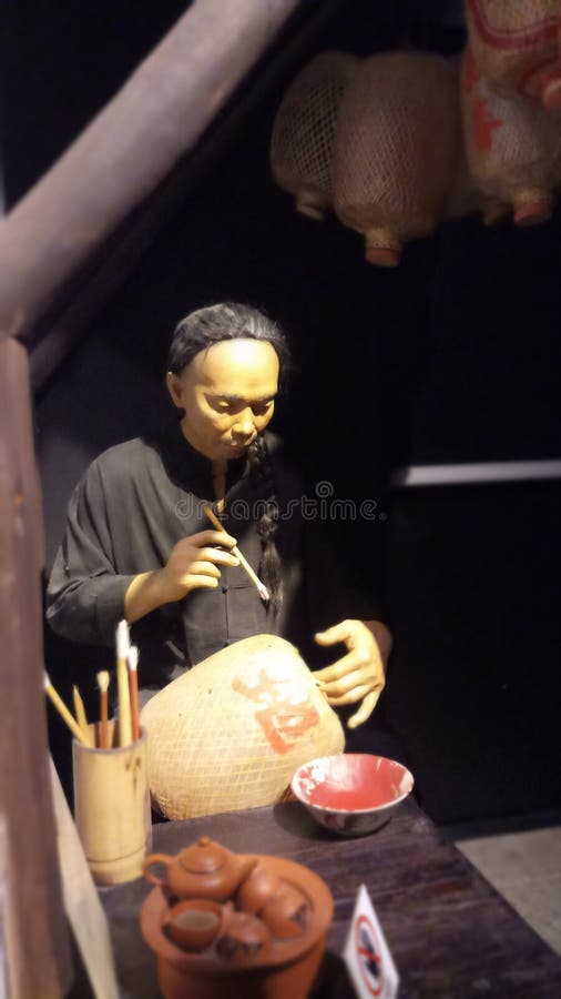 Chinese model making lamps editorial stock image. Image of exhibited ...