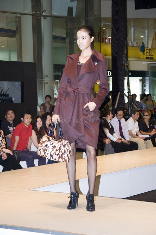 Chinese Modellen in De Week Van De Manier Shenzhen Redactionele Foto ...