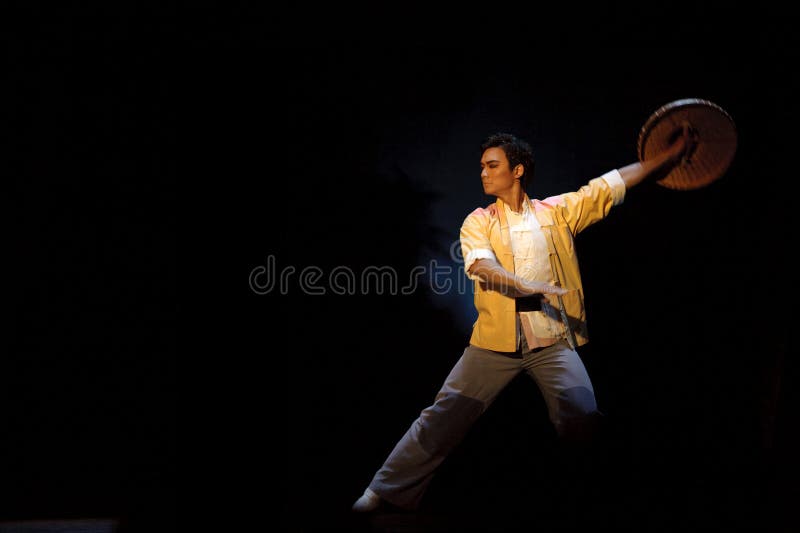 Chinese modern ballet editorial stock image. Image of male - 16110514