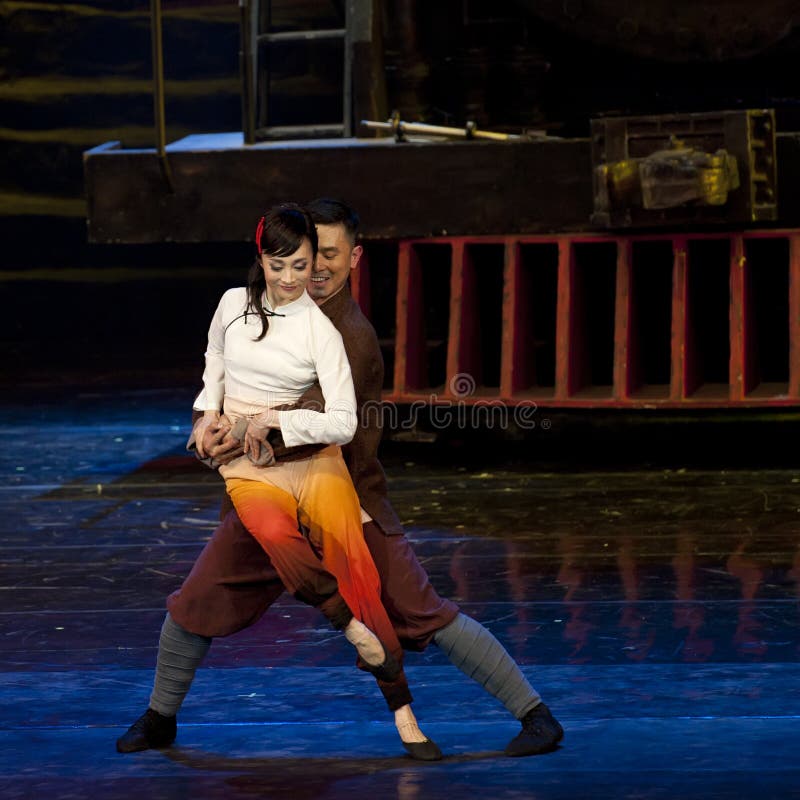 Chinese modern dance drama editorial photo. Image of aerobics - 18450886