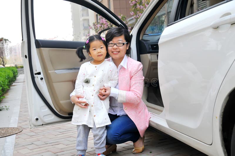 Chinese Mom and daughter stock image. Image of bubbles - 53342733