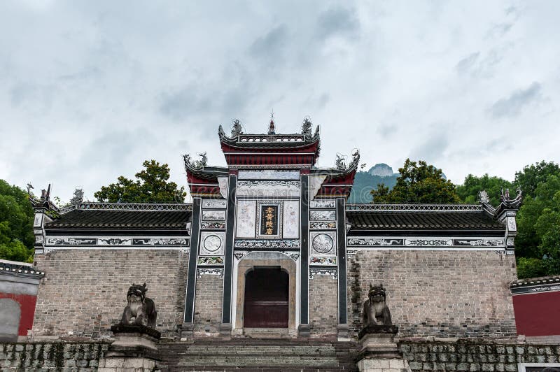 Chinese monastery stock image. Image of china, tourism - 28175137