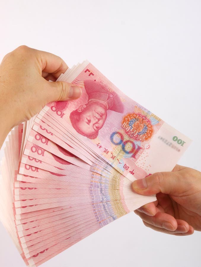 Chinese money stock image. Image of money, counting, notes - 12356027