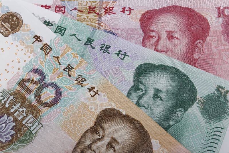 Chinese money (RMB). stock image. Image of bill, banking - 47594309
