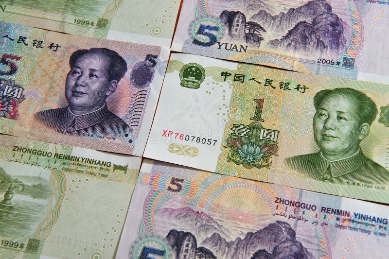 Chinese money - Yuan Bills stock image. Image of cash - 17052723