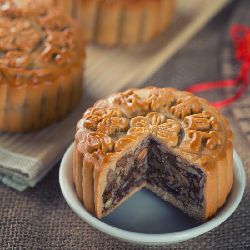 Chinese mooncakes stock foto. Image of medio, gebakje - 40939166