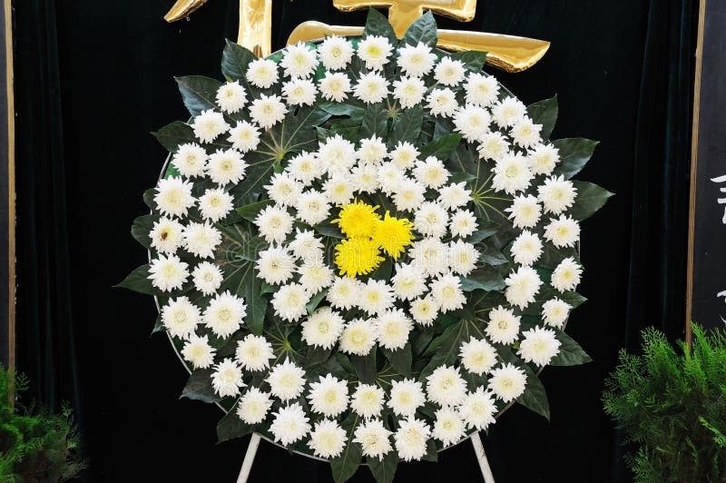 Chinese mourning editorial stock image. Image of carpet - 17680879