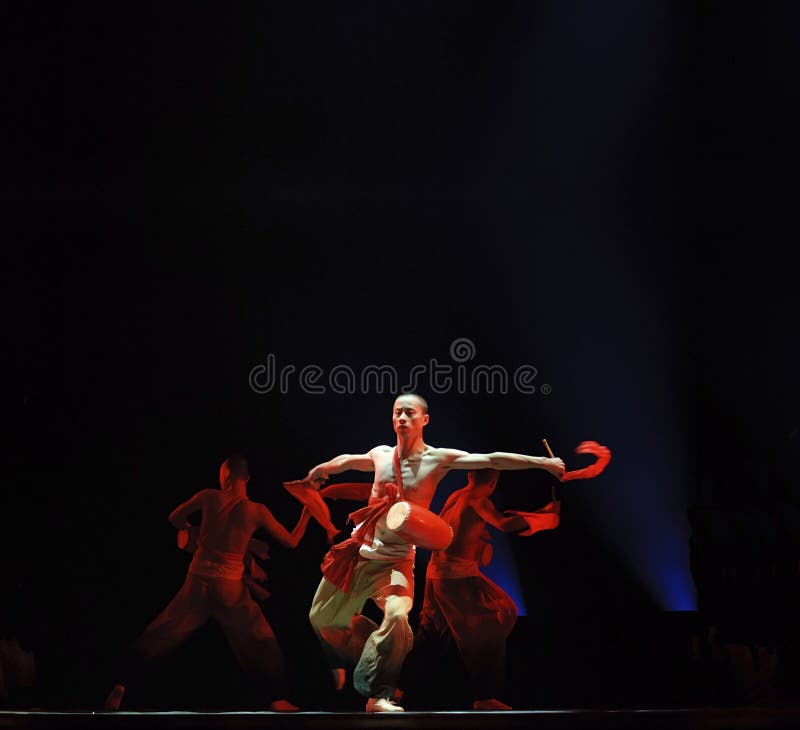 Chinese national dancer editorial stock photo. Image of exercise - 26600483