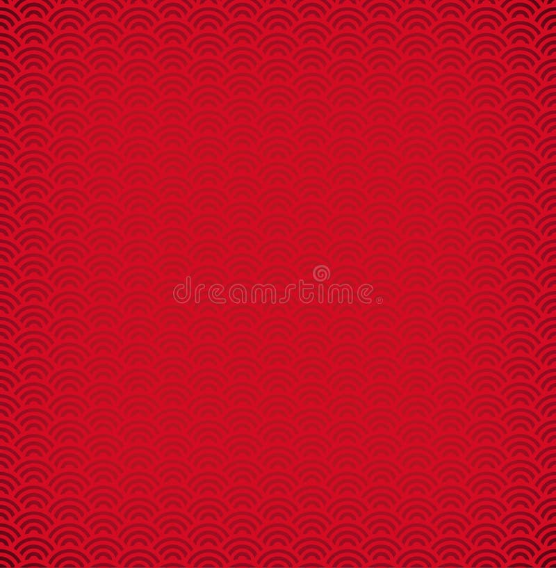 Chinese New Year Background Pattern Stock Illustration - Illustration ...