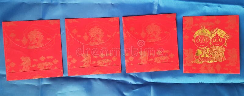 Chinese New Year Celebration Envelope Red Packets Red Envelopes Hong
