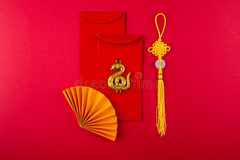 Chinese New Year Concept. Lunar Year of Snake Stock Photo - Image of ...