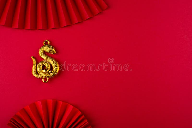 Chinese New Year Concept. Lunar Year of Snake Stock Photo - Image of ...