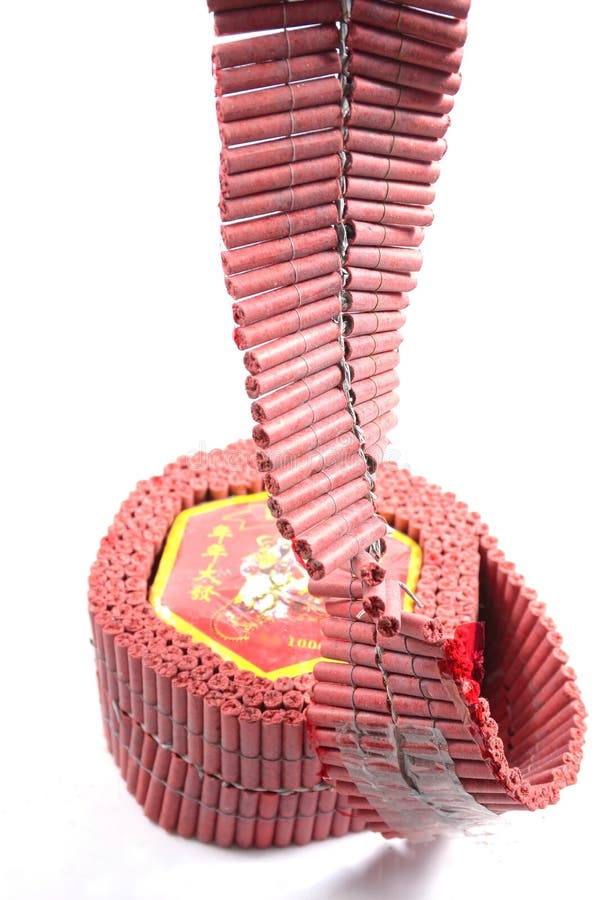 Chinese New Year Firecrackers Stock Photo - Image of cultural, chinese ...