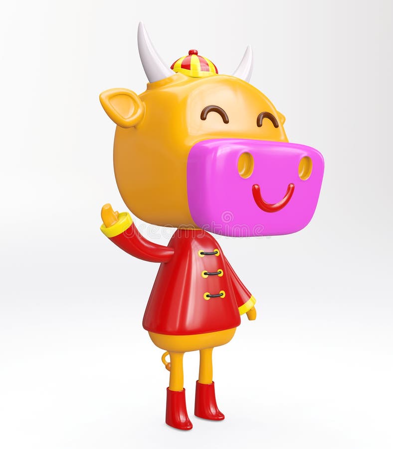 The Chinese New Year 2021 Happy New Year the Year of the Ox Stock ...