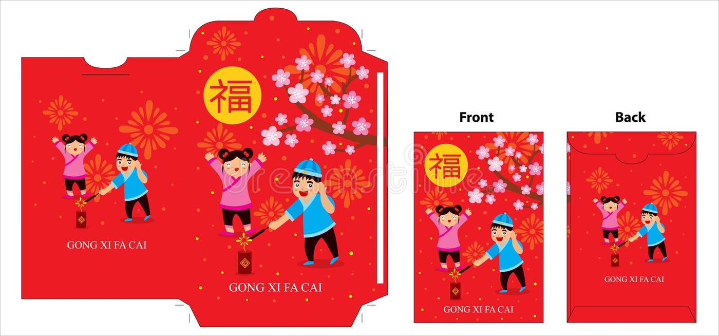 Angpau Stock Illustrations – 98 Angpau Stock Illustrations, Vectors ...