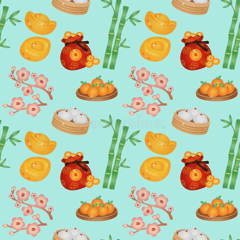 Gold Hand Fan Seamless Pattern Design Stock Illustrations – 164 Gold ...