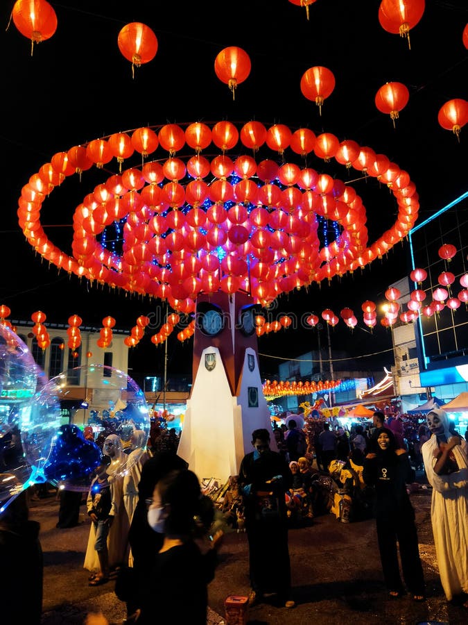 Chinese New Year in Solo City, Centra Java Editorial Stock Photo ...