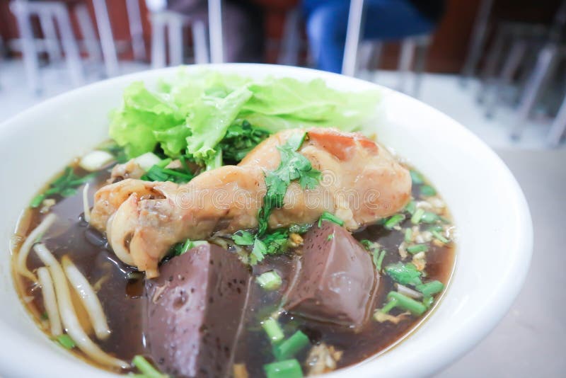 Chinese Noodles or Chicken Noodles Stock Photo - Image of noodles ...