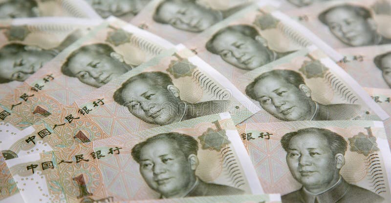 Chinese notes stock photo. Image of bank, paper, portrait - 181381630