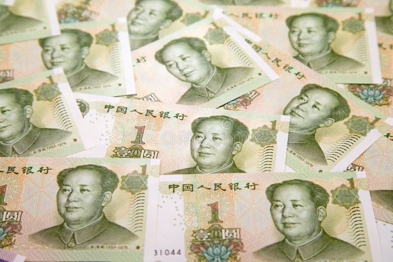 Chinese notes stock image. Image of closeup, fortune - 256301073