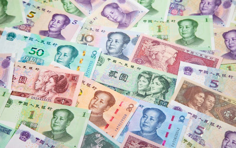 Chinese notes stock photo. Image of financial, portrait - 267849404