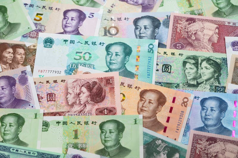 Chinese notes stock photo. Image of government, exchange - 319772682